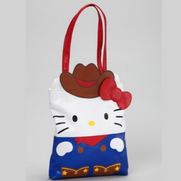 Hello Kitty | Bags | Rare Hello Kitty Sheriff Country Western Cowboy ...